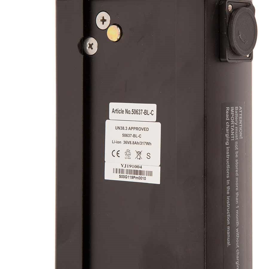 Promovec, Rear Rack Battery, 36V, 8.8Ah, Including $10 EHF – H8BIKES