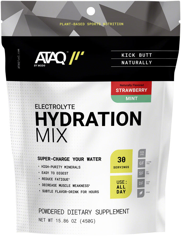 ATAQ by MODe Hydration Mix Strawberry Mint 30 Serving Resealable Pouch ...