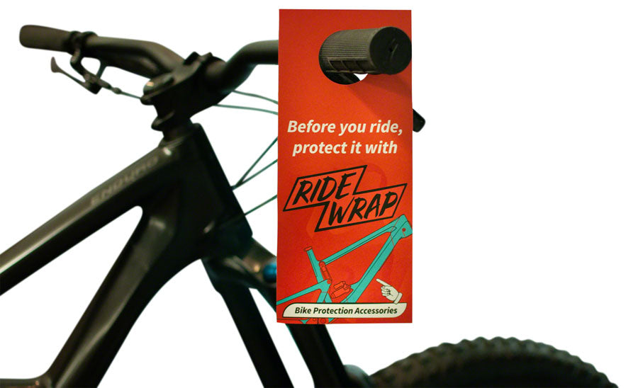 RideWrap Dealer POP Handlebar Hang Tag Pack – H8BIKES