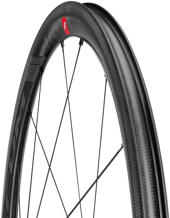 Fulcrum WIND 40C Front Wheel 700 QR x 100mm Rim Brake Black – H8BIKES